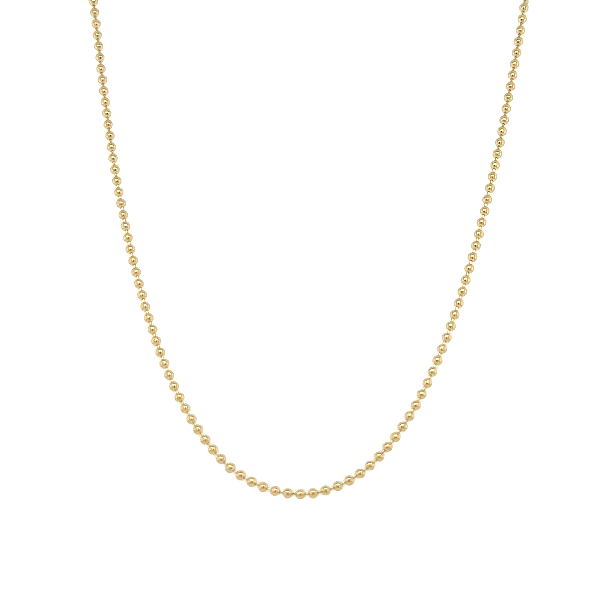 Gold Bead Chain - Jessica Jewellery