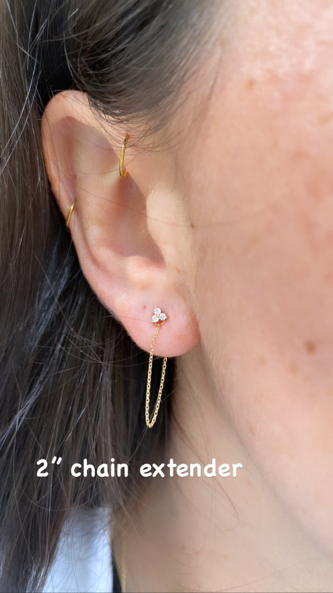 Chain Earring Extender - Jessica Jewellery